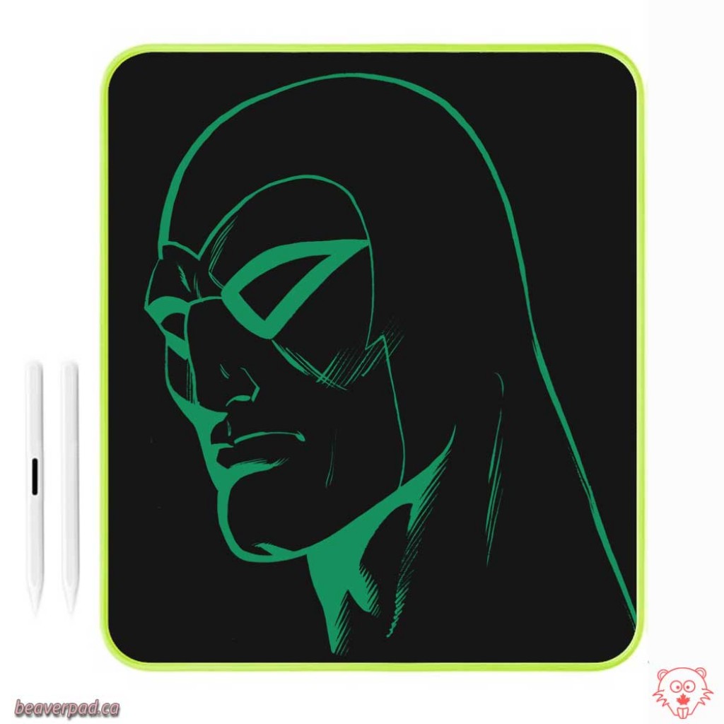 Tablette d'écriture LCD rechargeable USB-C plein écran de 18 pouces ...